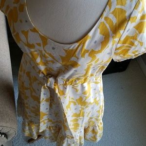 Susan | Dresses | Linen Floral Dress | Poshmark